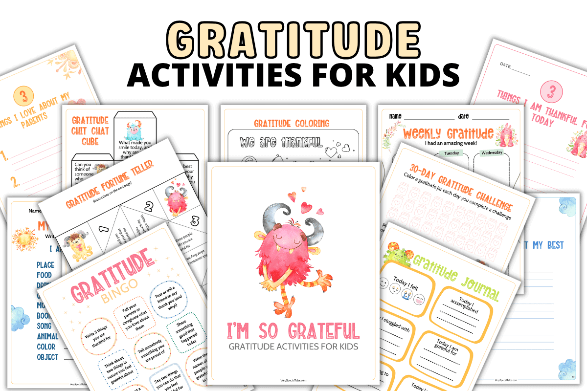 40 Fun Gratitude Activities for Kids: Teaching Kids to Be Grateful ...