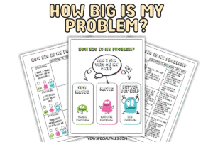 How Big is My Problem (Printable) - Very Special Tales